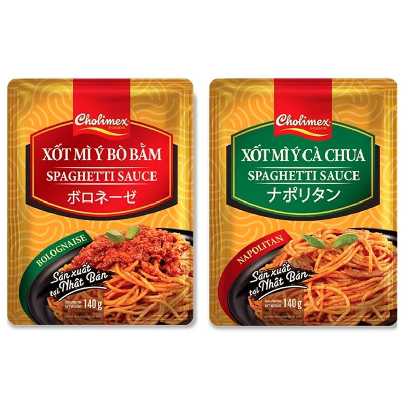 Cholimex Beef Spaghetti Sauce 140g x 40 Bags – Parallel Trading VN